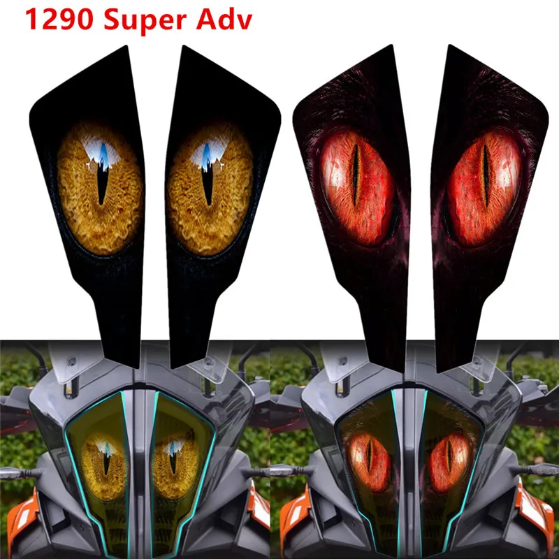 Motorcycle Headlight Guard Sticker Head light protection Sticker For ...