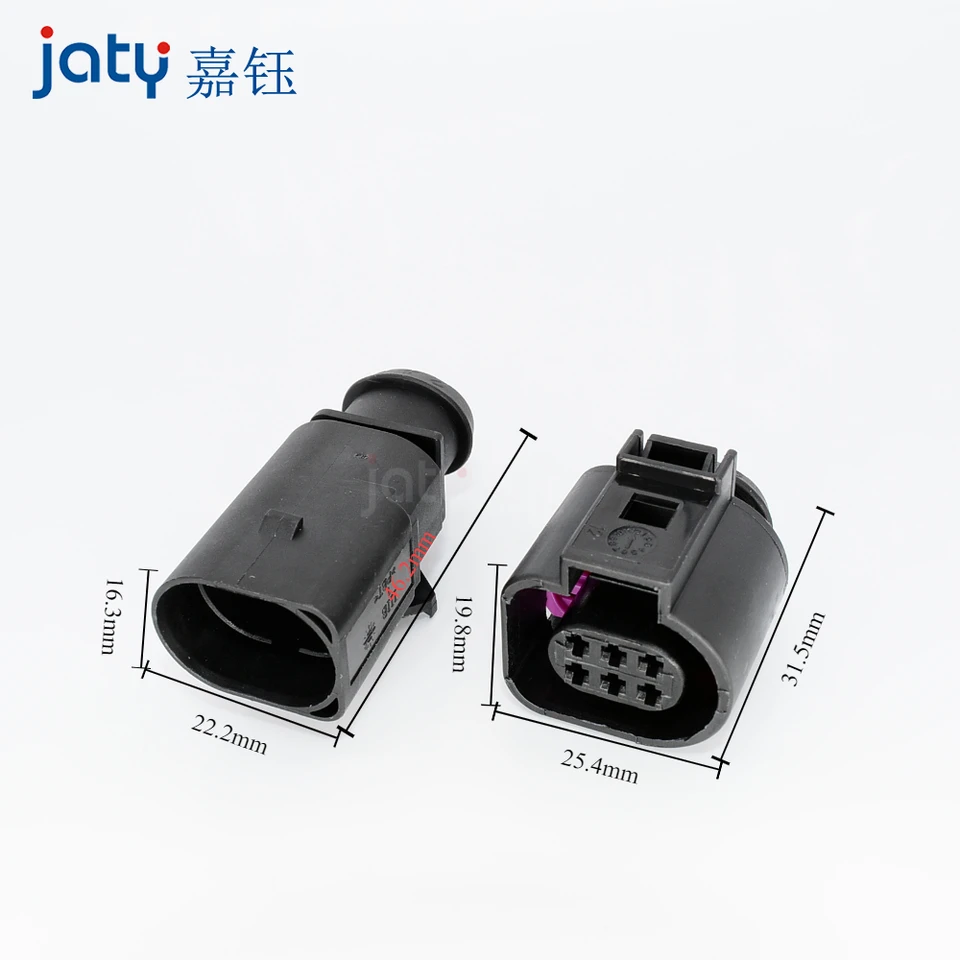 6 Pin Auto Socket Connector Set 2 Sets 6 Pin Automotive Connectors ...