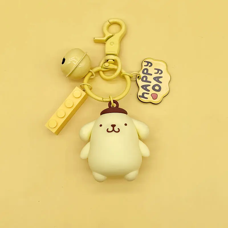 LLavero-de-Hello-Kitty-Kuromi-pompurin-Sanrio-Kawaii-para-ni-a-bonito ...
