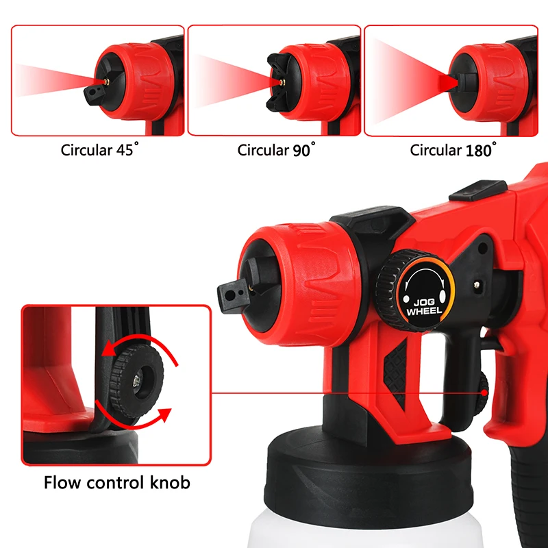 Valianto1,8 Mm -Es Spray -Pisztoly 550W 220 V 800 Ml Nagyteljesítményű ...