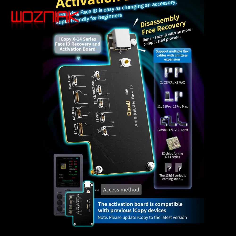 QIANLI-Icopy-Face-ID-Repair-Instrument-for-iPhone-X-14-PRO-MAX-Battery ...