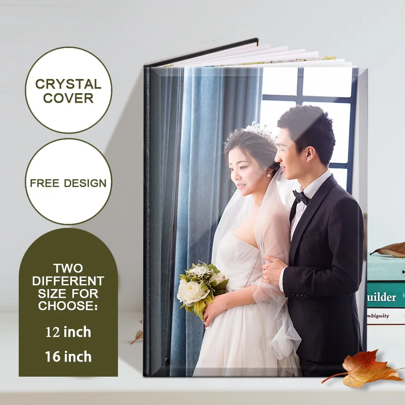 Custom Made Photo Book Crystal PhotoBook Photograph Album Photo Book ...