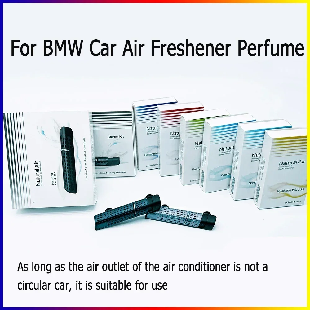 For BMW Car Air Freshener Perfume 5 Smell Original Air Outlet ...