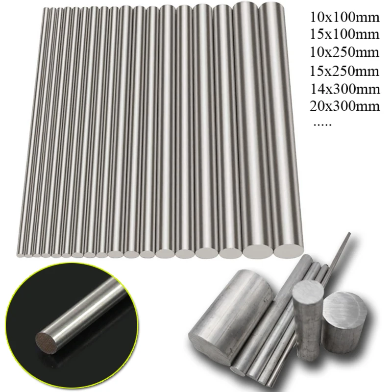 Tit-nio-Rodada-Rod-Ground-Rod-Tit-nio-Ti-Grade-GR5-Rod-Eixo-Linear-M ...