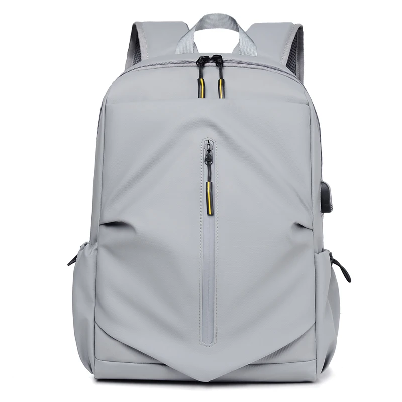 Mens-Backpack-With-USB-Charging-Laptop-Bag-Waterproof-Oxford-Cloth ...