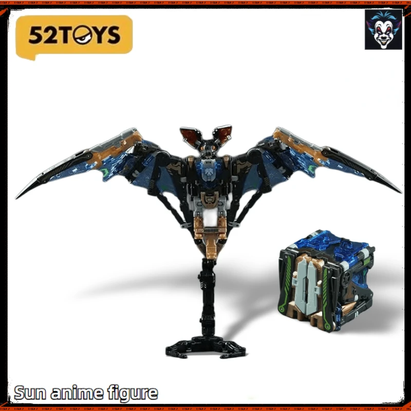 Original 52TOYS BEASTBOX BB-64 RADIOHEADAR Bat Deformation Robot Action ...