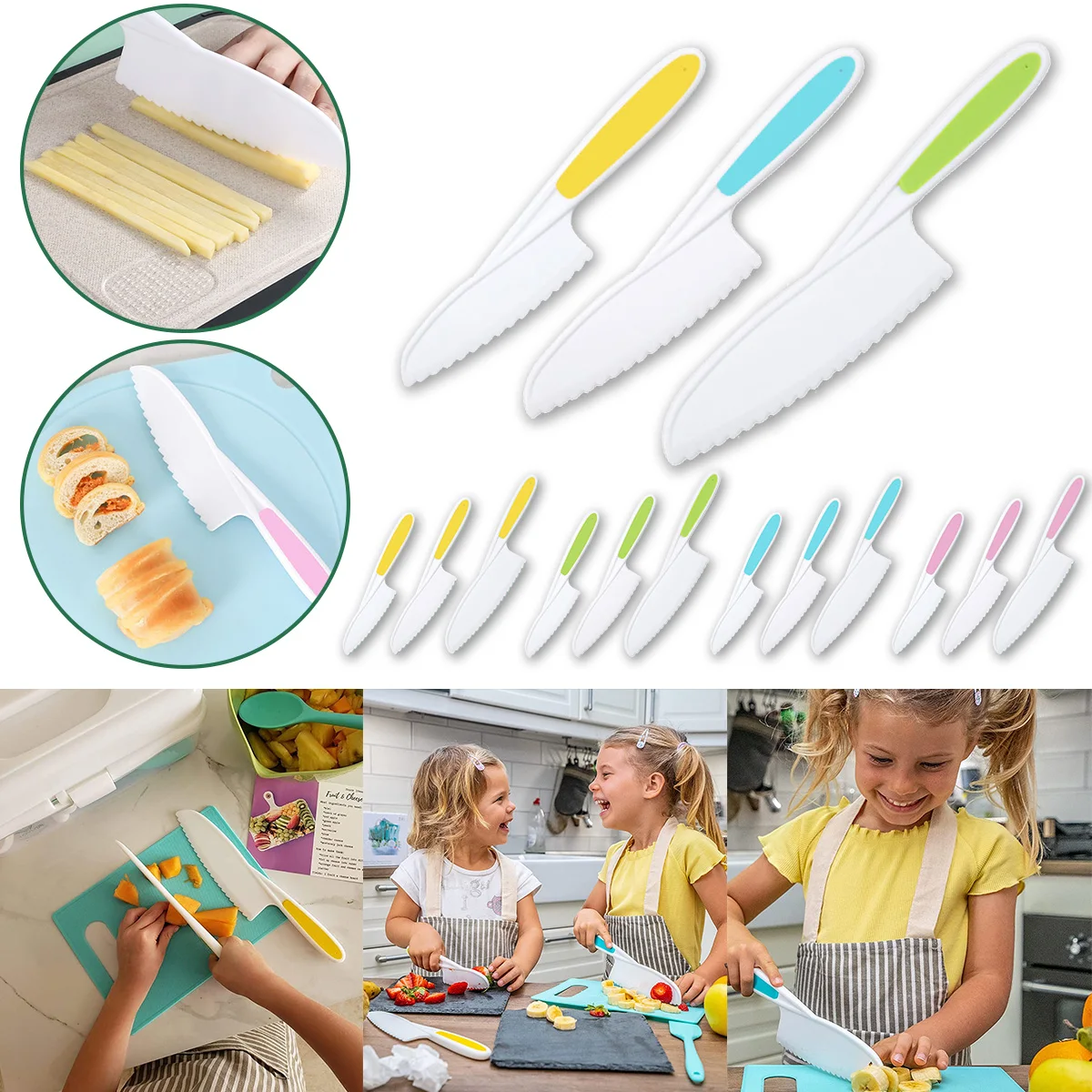 3Pcs-Kids-Safety-Sawtooth-Cutter-Plastic-Fruit-Knife-Childrens-Chef-for ...