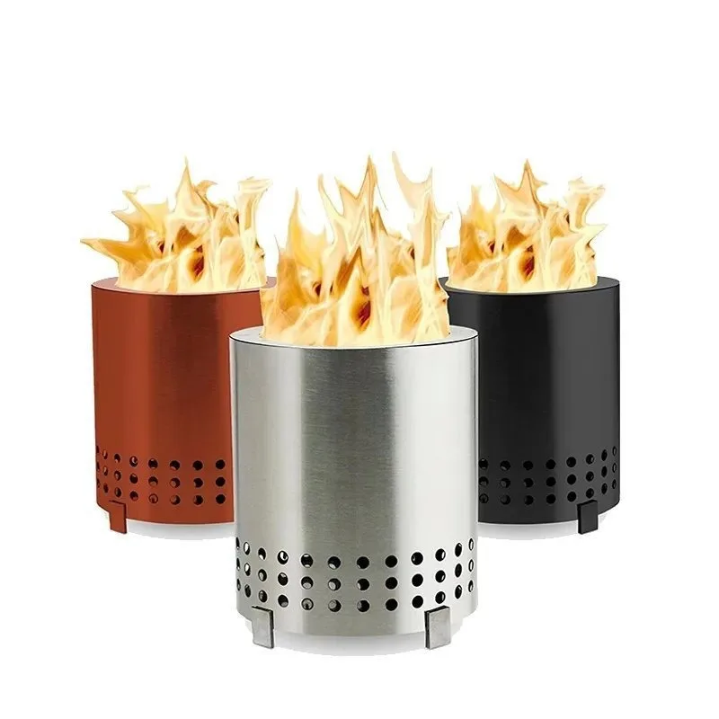 Stainless-steel-woodstove-outdoor-heater-barbecue-home-heating-cooking ...