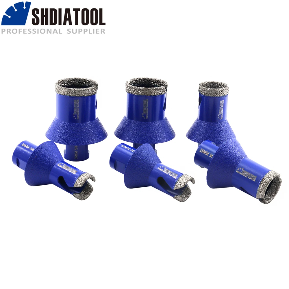 SHDIATOOL-1pc-20-25-35mm-Diamond-Milling-Chamfer-Drill-Core-Bits-Hole ...