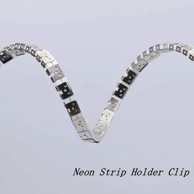 LED Neon Strip Fixed Buckle Stainless Steel Skeleton for Flexible Strip ...