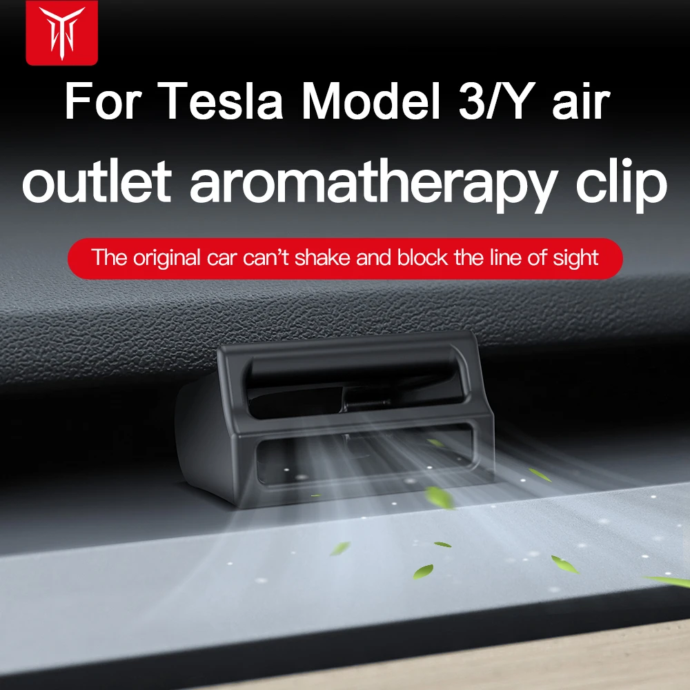 Yz For Tesla Model Y Model 3 Air Outlet Aromatherapy Clip For Tesla ...