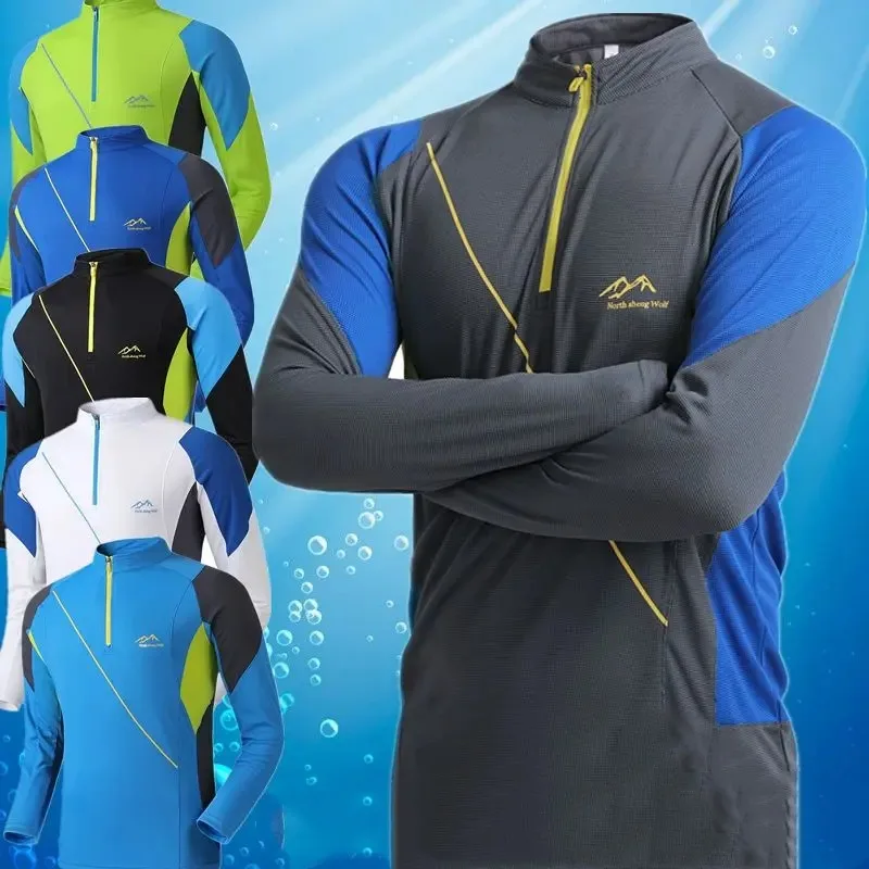 Outdoor-Quick-Drying-Clothes-Men-T-shirt-Mountaineering-Elasticity ...