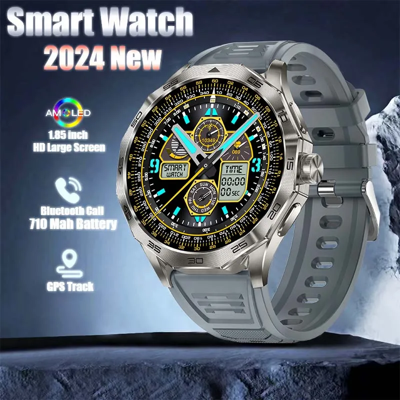 New-For-Huawei-Outdoor-Men-Smartwatch-GPS-Track-710mAh-Battery-Compass ...