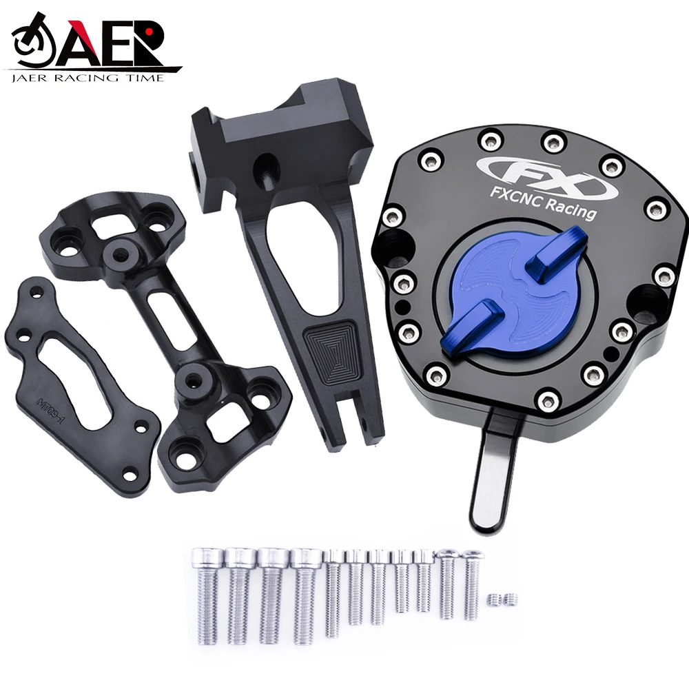 CNC-MT09-FZ09-Reversed-Safety-Steering-Damper-with-Mount-Bracket-for ...