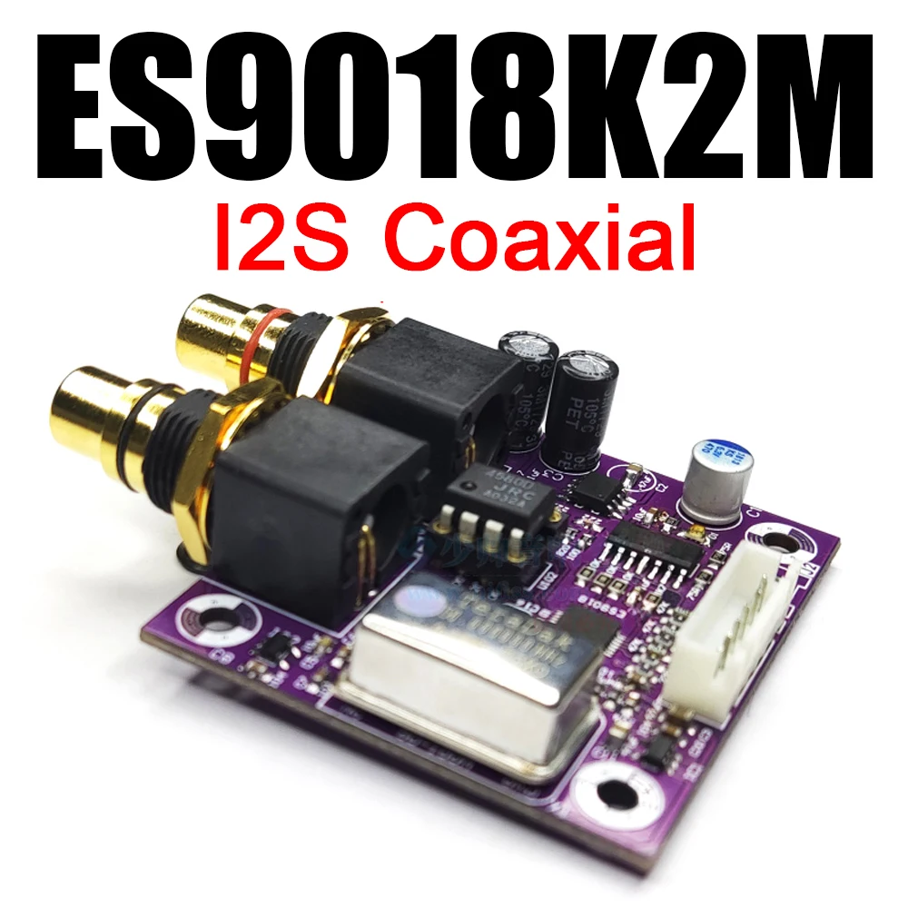 ES9018K2M-Decode-Board-HiFi-DAC-Digital-Audio-Sound-Card-Encoder-I2S ...