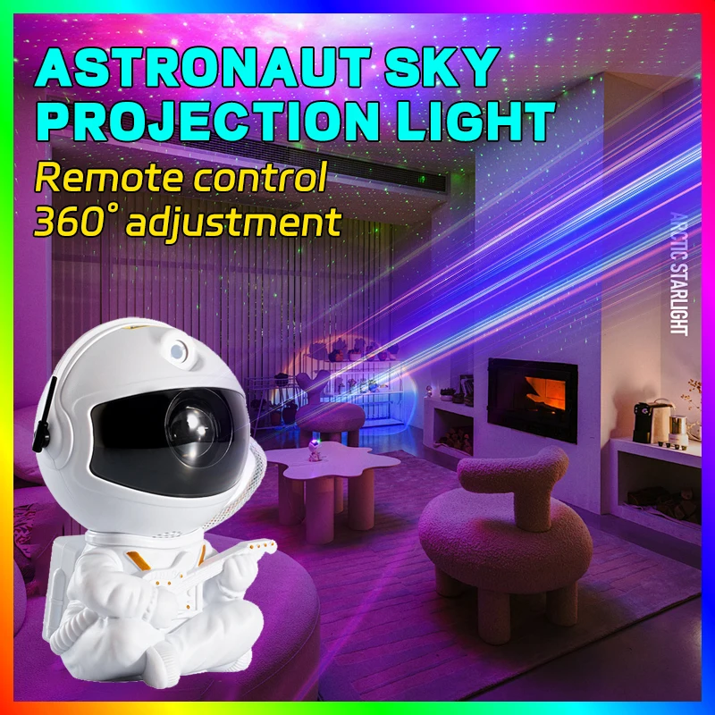 Starry-Sky-Galaxy-Light-Astronaut-Projector-Colorful-Starry-Sky ...