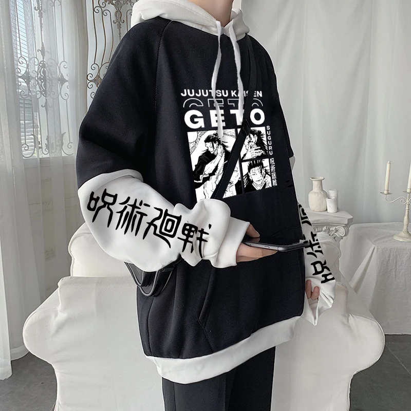 Japanese-Manga-Jujutsu-Kaisen-Geto-Suguru-Anime-Hoodie-Clothing-Long ...