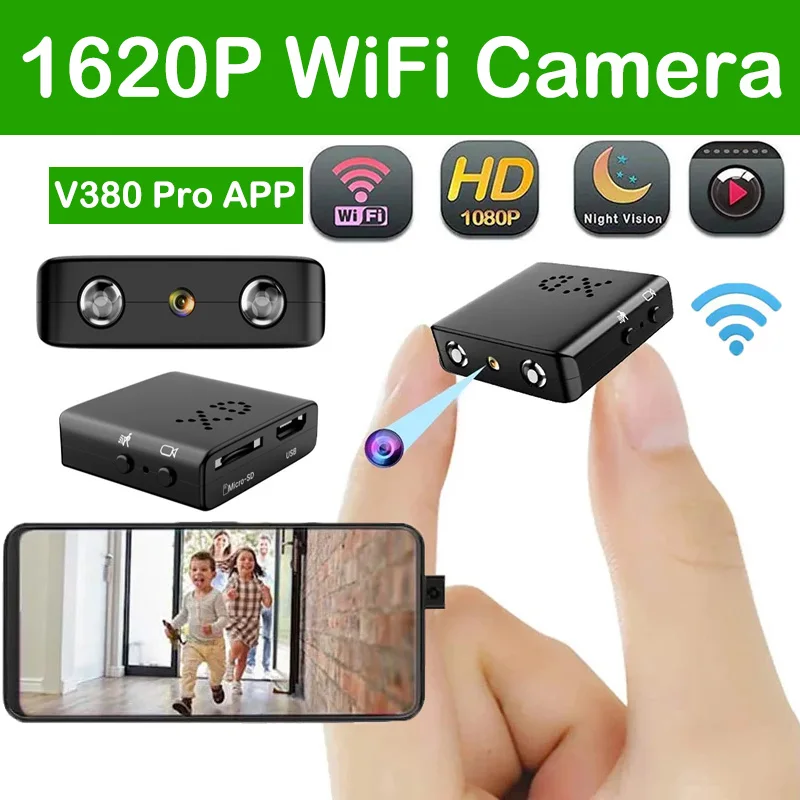 XD-Mini-IP-Camera-Wifi-Wireless-1620P-Security-Night-Vision-Motion ...