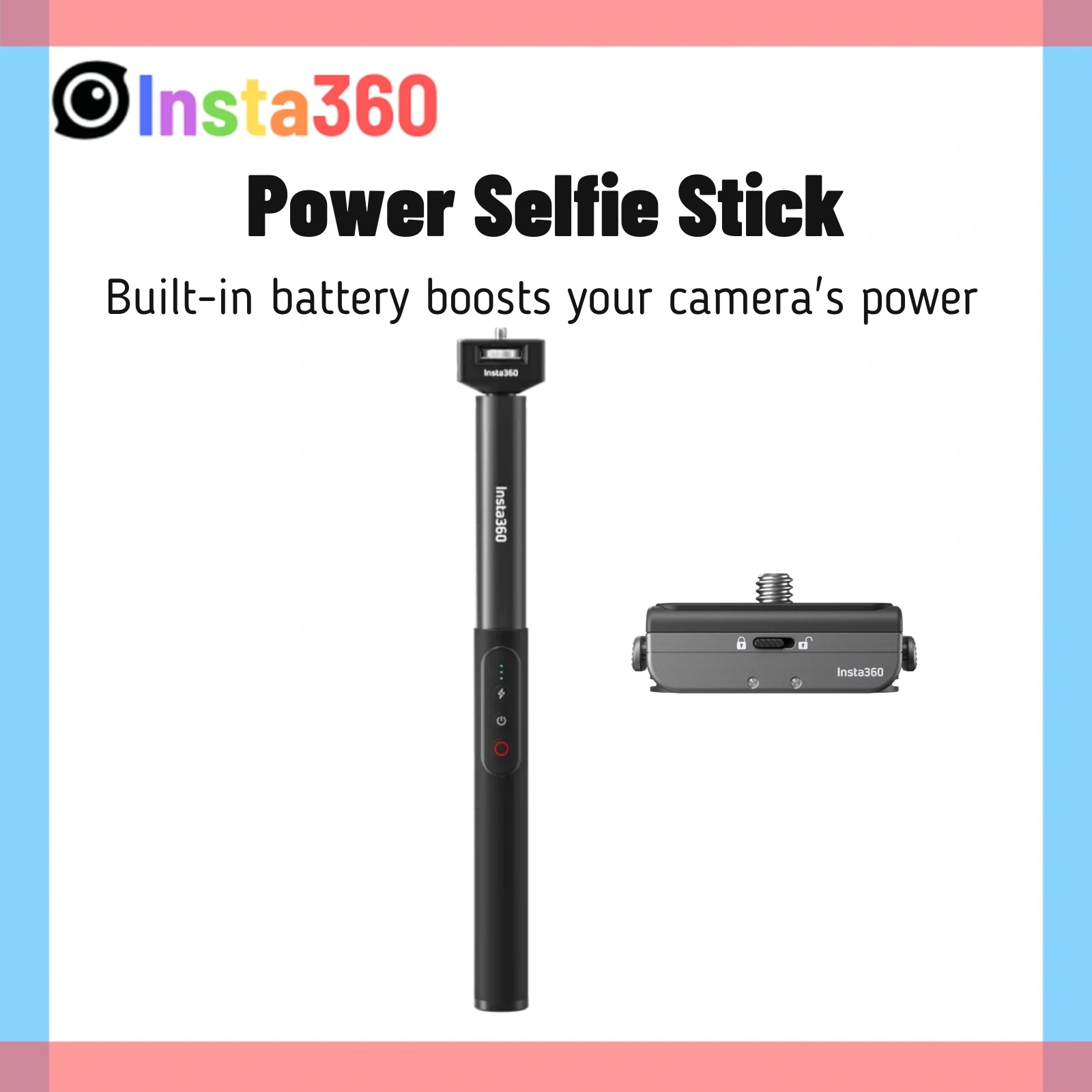 Insta360-X4-Power-Selfie-Stick-4500mAh-Invisible-Grip-Remote-Power-Bank ...
