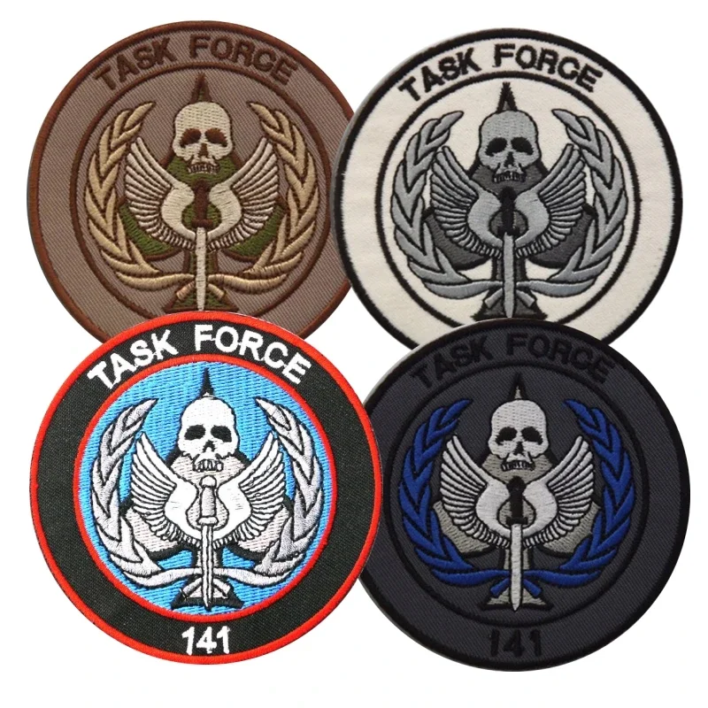 TASK-FORCE-Call-of-Duty-Hook-and-Loop-Patches-Embroidered-Sticker-141 ...