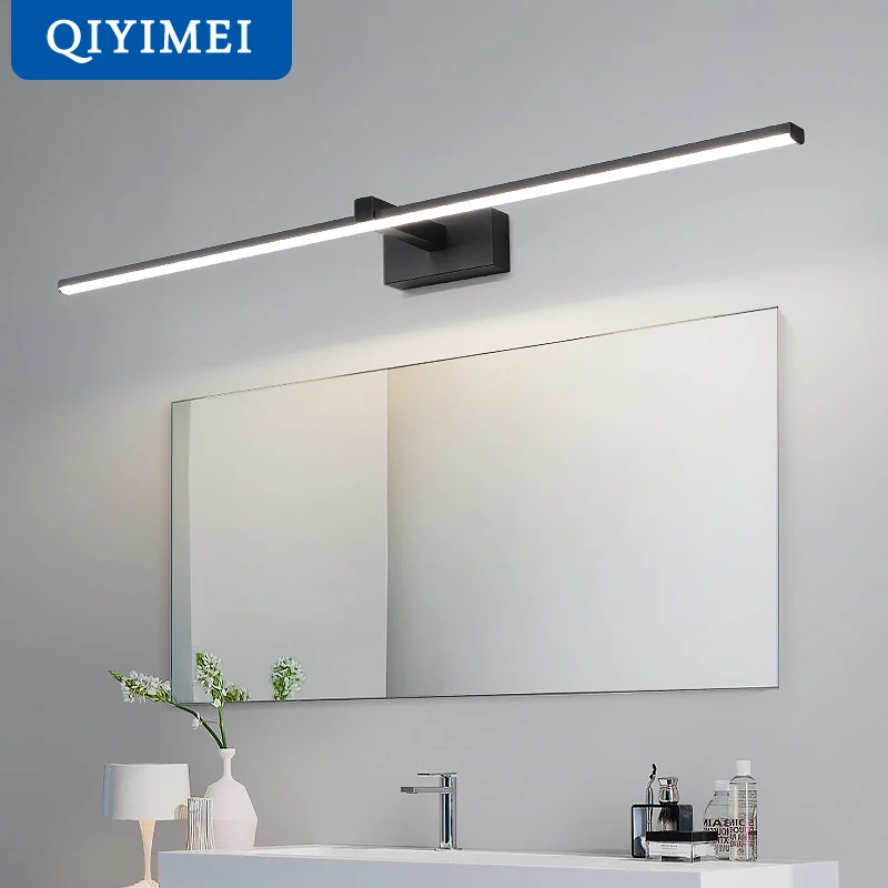 Led-ayna-klar-duvar-lambalar-banyo-su-ge-irmez-beyaz-siyah-LED-d-z ...
