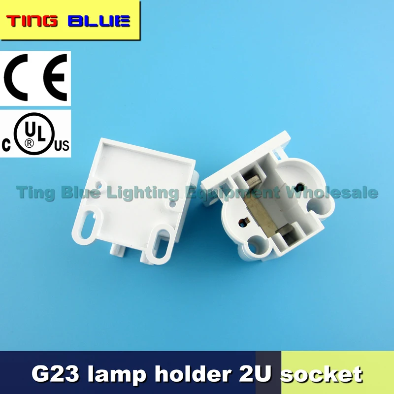 2pcs-G23-lamp-head-LED-energy-saving-lamp-2U-tube-lamp-holder-grille ...