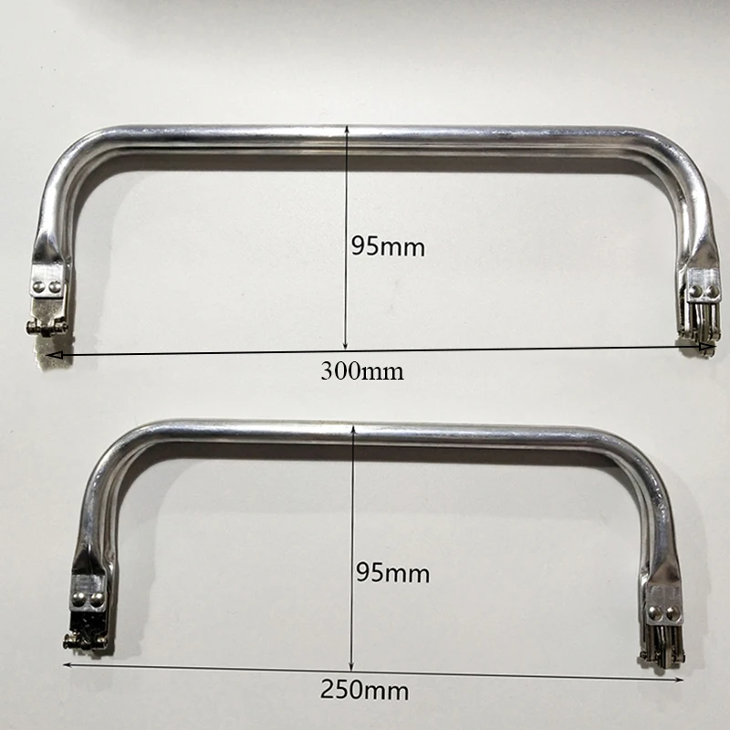 Silver Metal Bag Frame For Purse Backpack Handbags Purse Frame Metal ...