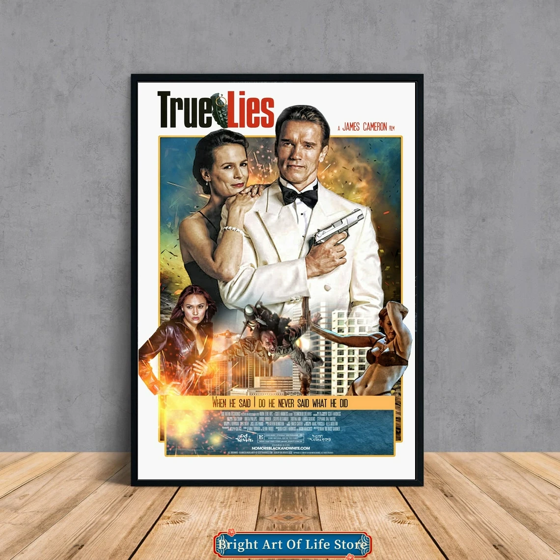 True Lies Movie Poster