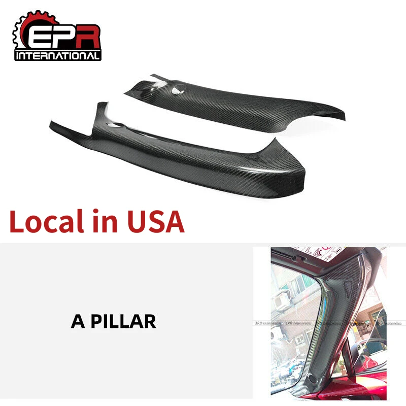 For-Mazda-MX5-ND5RC-Miata-Roadster-Carbon-Fiber-A-Pillar-Glossy-Fiber ...