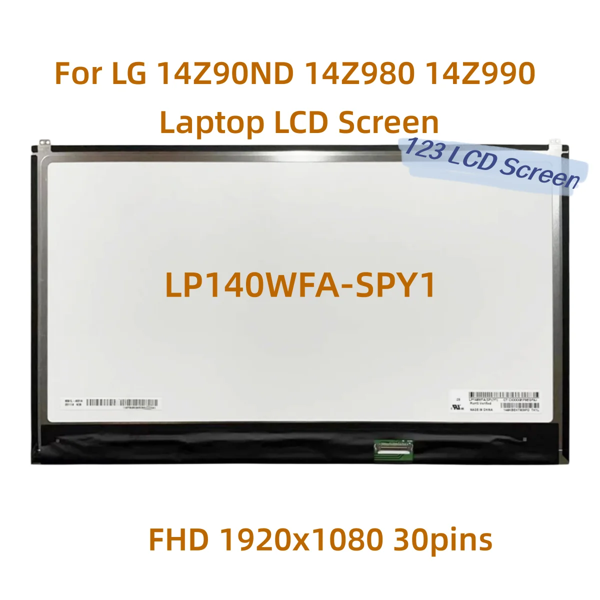 LP140WFA-SPY1-14-0-For-14Z90ND-14Z980-14Z990-Laptop-LCD-Screen-EDP-30 ...