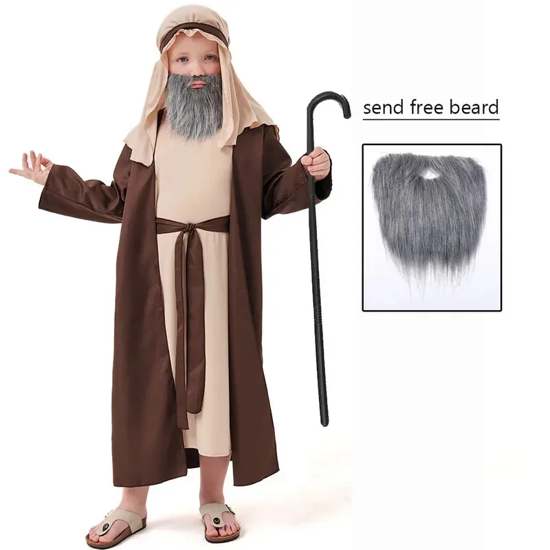 Boys Saint Joseph Costume Cosplay for Child Kids Tween Teens 36Y With ...