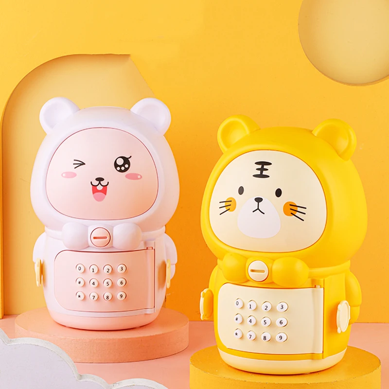 Fun-Cartoon-Storage-Tank-Children-s-Money-Tank-Key-Unlock-Creative-Gift ...