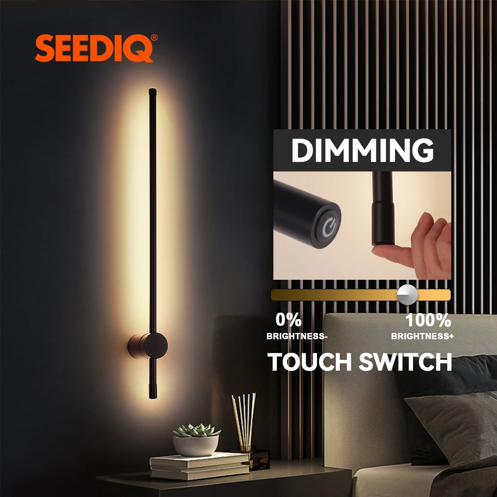 LED-Indoor-Touch-Switch-L-mpada-de-parede-arandela-lumin-ria-quarto ...