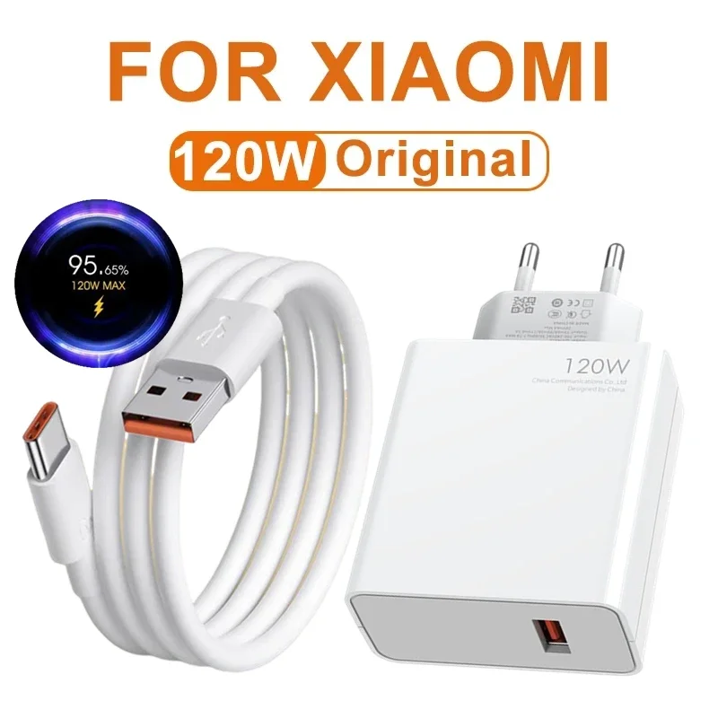 Original-120W-Fast-Charger-for-Xiaomi-11-12-13-14-Redmi-Note-11T-12-12T ...