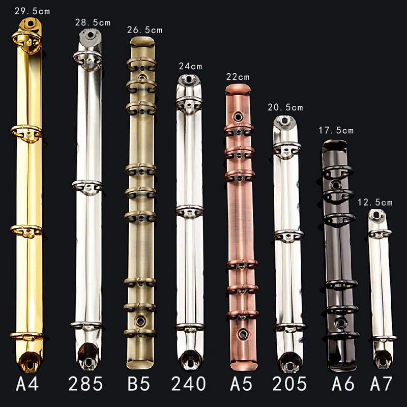 A4-A5-B5-A6-A7-205-240-285-Ring-Binder-Clips-Detachable-Buckle-Loose ...
