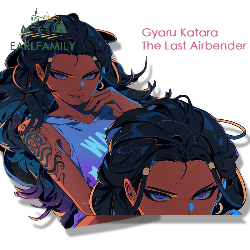 EARLFAMILY-Gyaru-Katara-Fanart-Car-Sticker-Anime-The-Last-Airbender ...