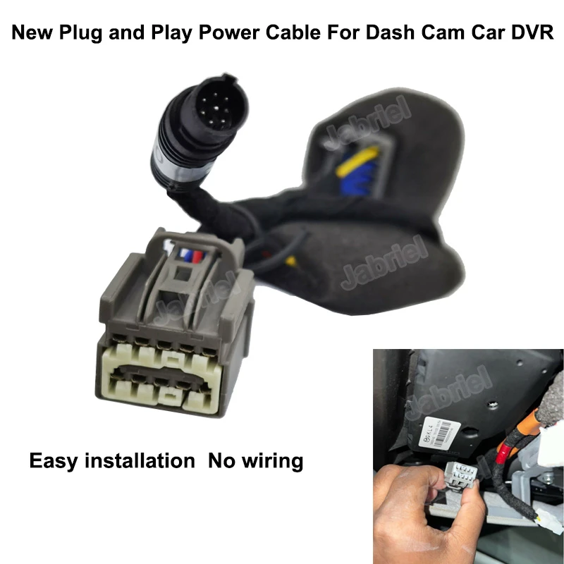 8 Pins Car Dvr Dash Cam Power Cable for Mercedes for BMW for Audi for ...