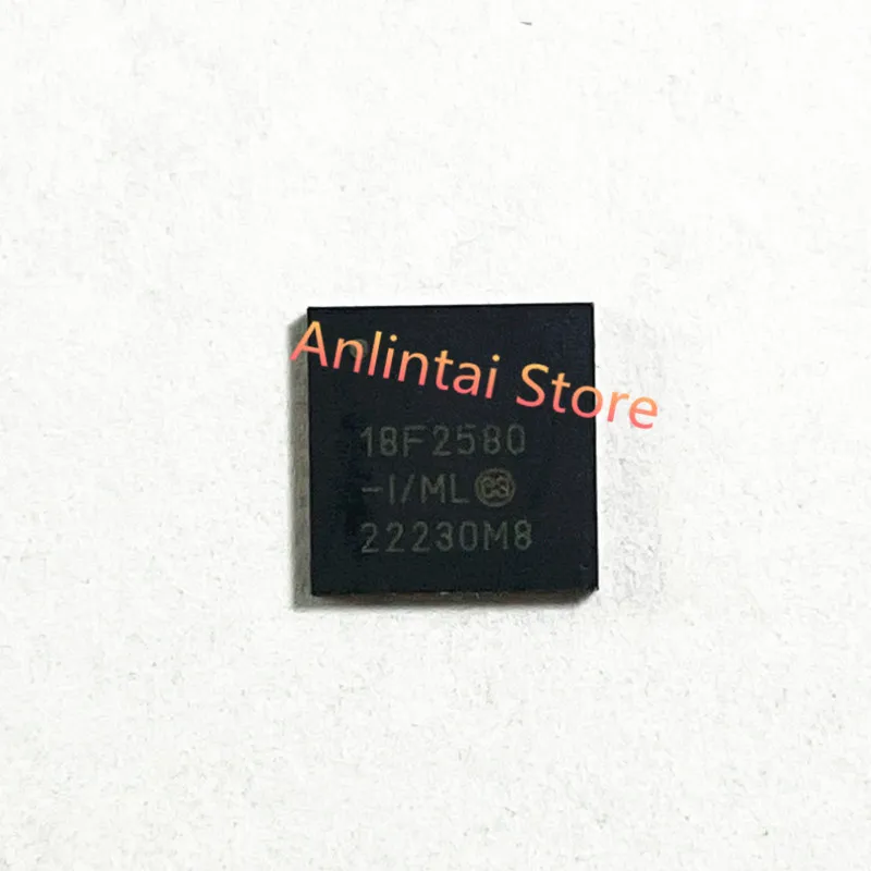 PIC18F2580-I-ML-18F2580-I-ML-PIC18F2580-QFN28-IC-MCU-8BIT-32KB-FLASH ...