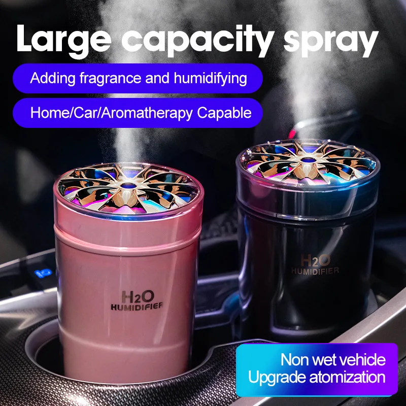 300ml-Wireless-Car-Air-Humidifier-Timing-Auto-off-USB-Diffuser-Portable ...