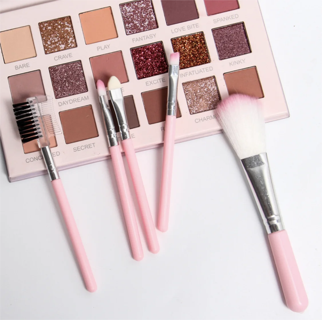 5pcs Portable Makeup Set Tool Cosmetic Eye Shadow Foundation Blush ...