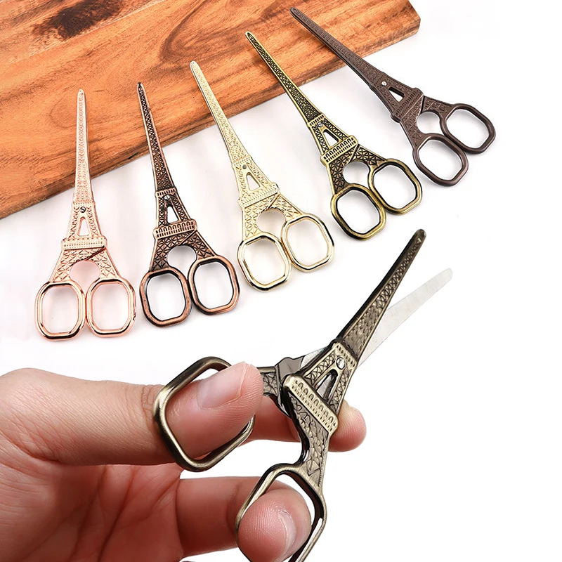Vintage-Stainless-Steel-Eiffel-Tower-Shape-Scissors-Handmade-Paper ...