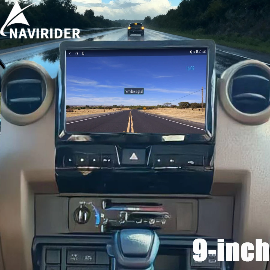 9inch Android Screen For Toyota Land Cruiser 70 75 76 LC70 LC75 LC76 ...