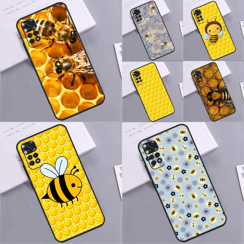 Bumble-Bee-Honeycomb-Honey-Phone-Case-For-Xiaomi-Redmi-Note-12-12S-11 ...