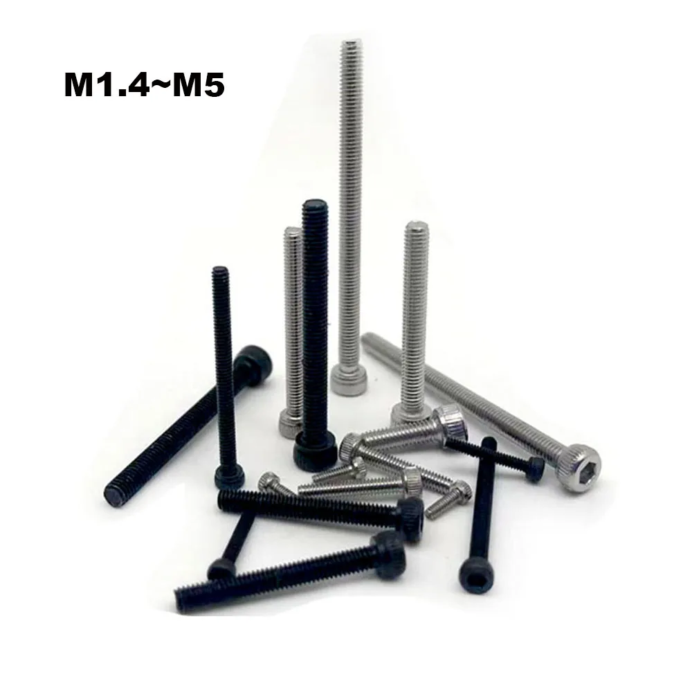 New High Quality M1 4 M1 6 M2 M2 5 DIN912 Allen Bolt Hex Socket Head new-high-quality-m1-4-m1-6-m2-m2-5-din912-allen-bolt-hex-socket-head