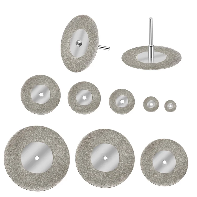 16-60mm Mini Diamond Cutting Disc With Mandrel Abrasive Diamond Discs ...