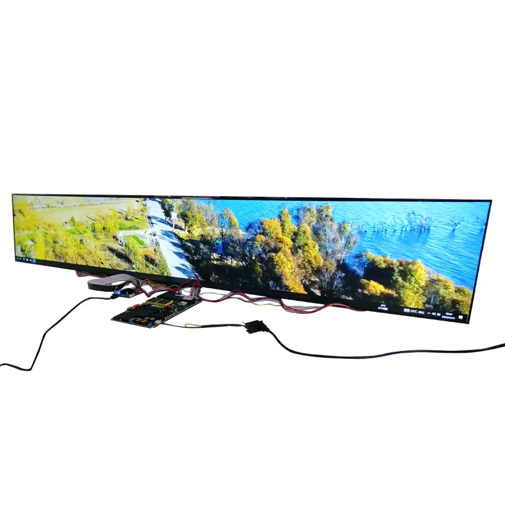 ultra-wide-shelf-lcd-4K-touch-screen-panel-3840-600-bar-type-lcd ...