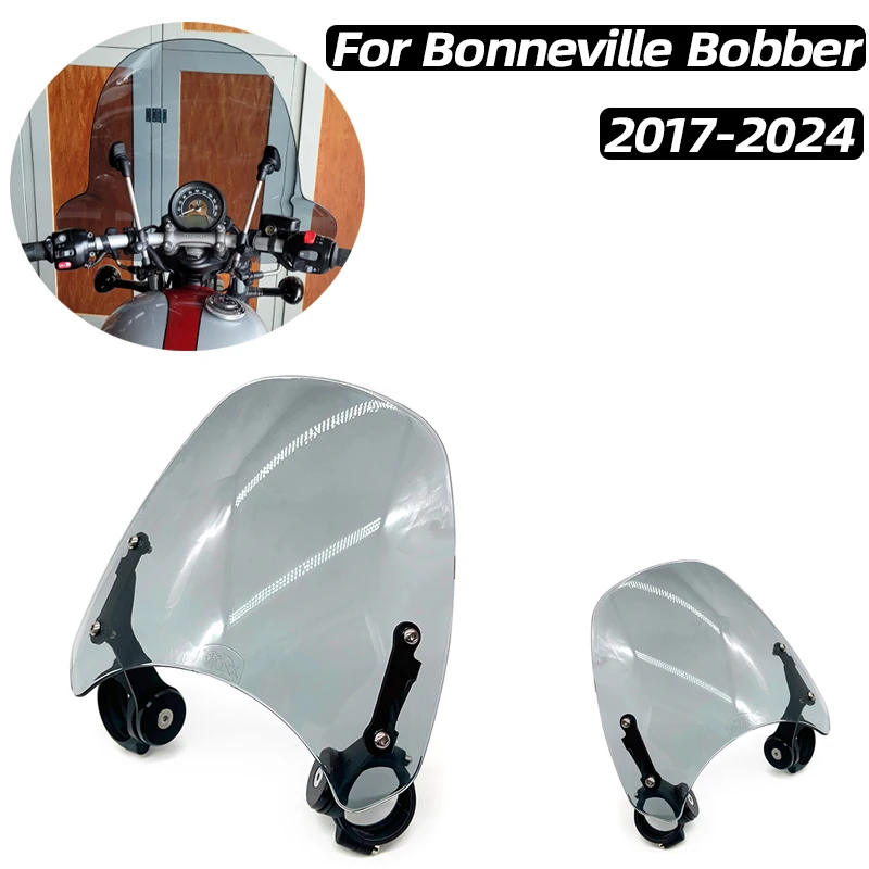 Motorcycle Windshield Windproof Windscreen With Stand Wind Deflectors ...