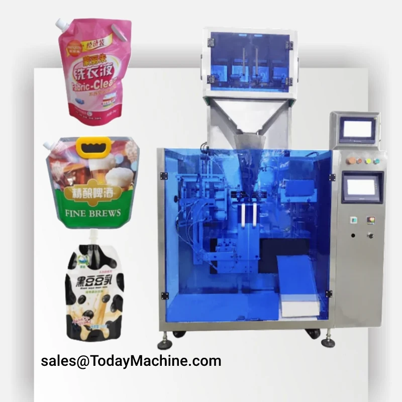 Most-Popular-Automatic-Stand-Up-Zipper-Bag-Packing-Machine-Pouch ...