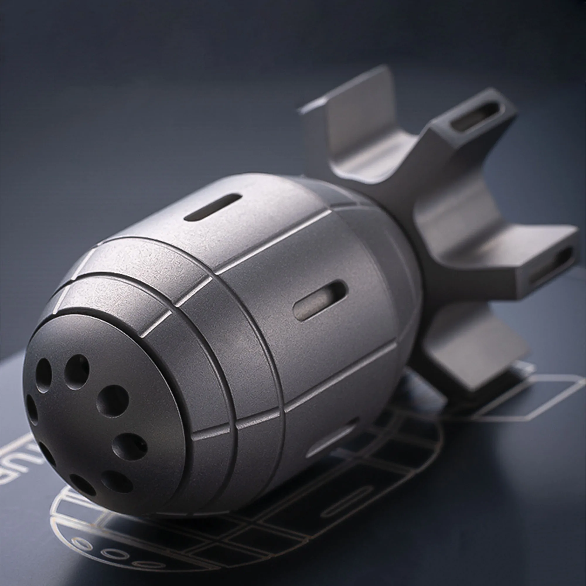 Titanium-alloy-Fingertip-Gyroscope-EDC-Torpedo-shaped-Fingertip-Gyro ...