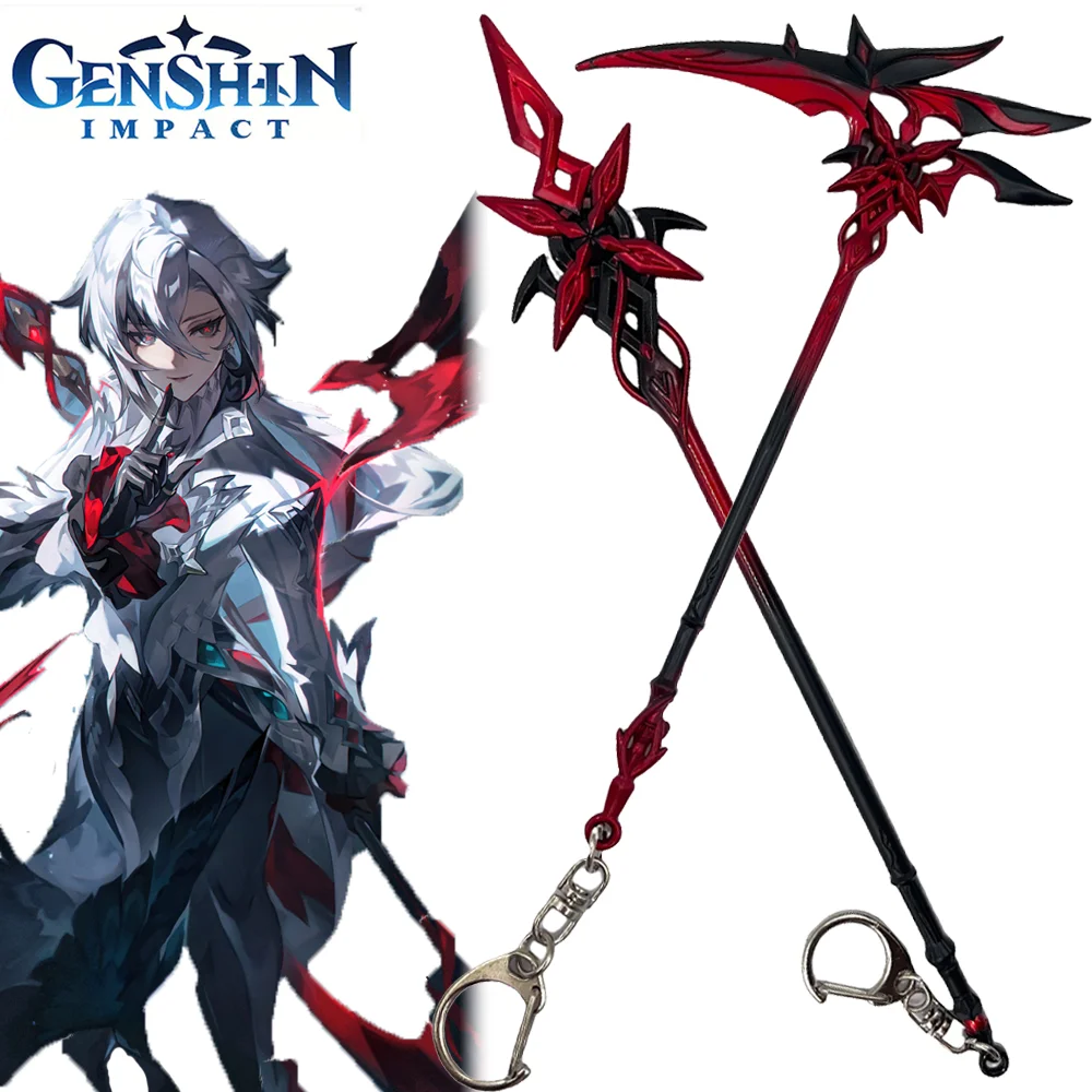 Game-The-Knave-Arlecchino-Crimson-Moon-s-Semblance-Key-chains-Cosplay ...